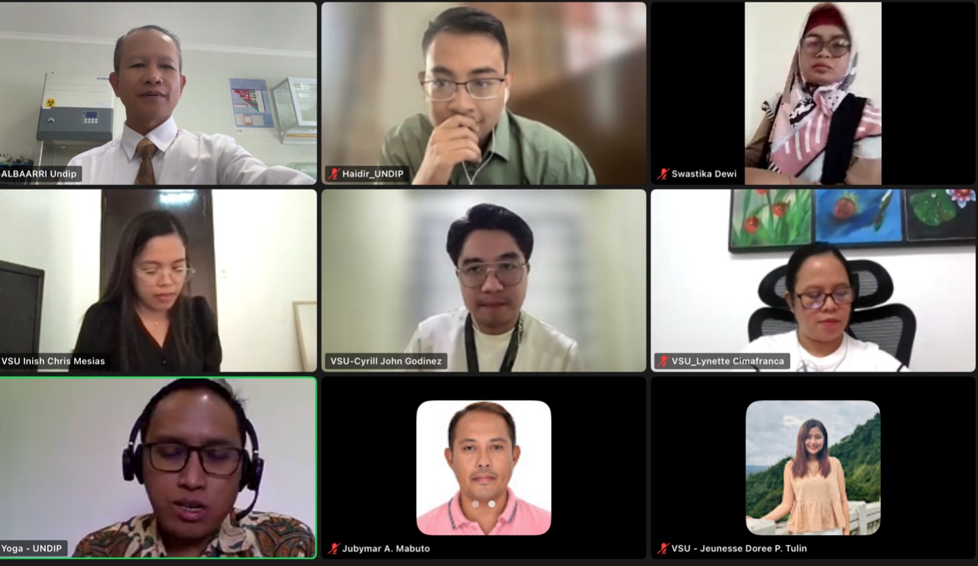 Tekpang Undip Siap Kolaborasi Internasional dengan Tekpang Visayas ...